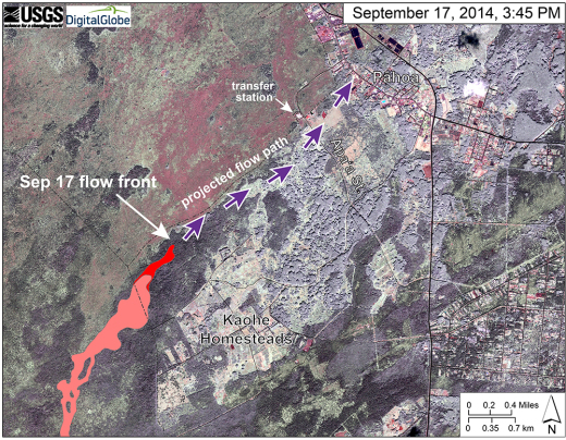 VIDEO: Morning Lava Flow Update – Friday, Sept. 19