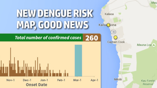 New Dengue Risk Map Shows Good News For Big Island