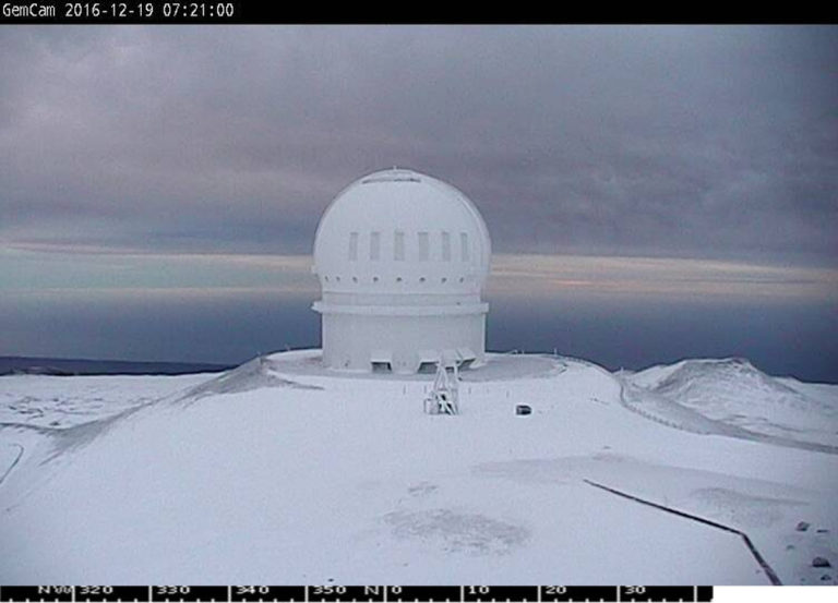 Winter Storm Brings “Significant Snowfall” To Hawaii Summits