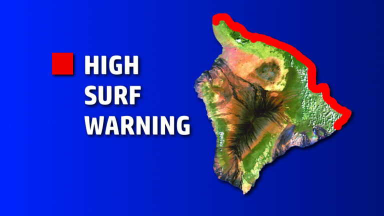 25 Ft High Surf Forecast, Warning For Hawaii