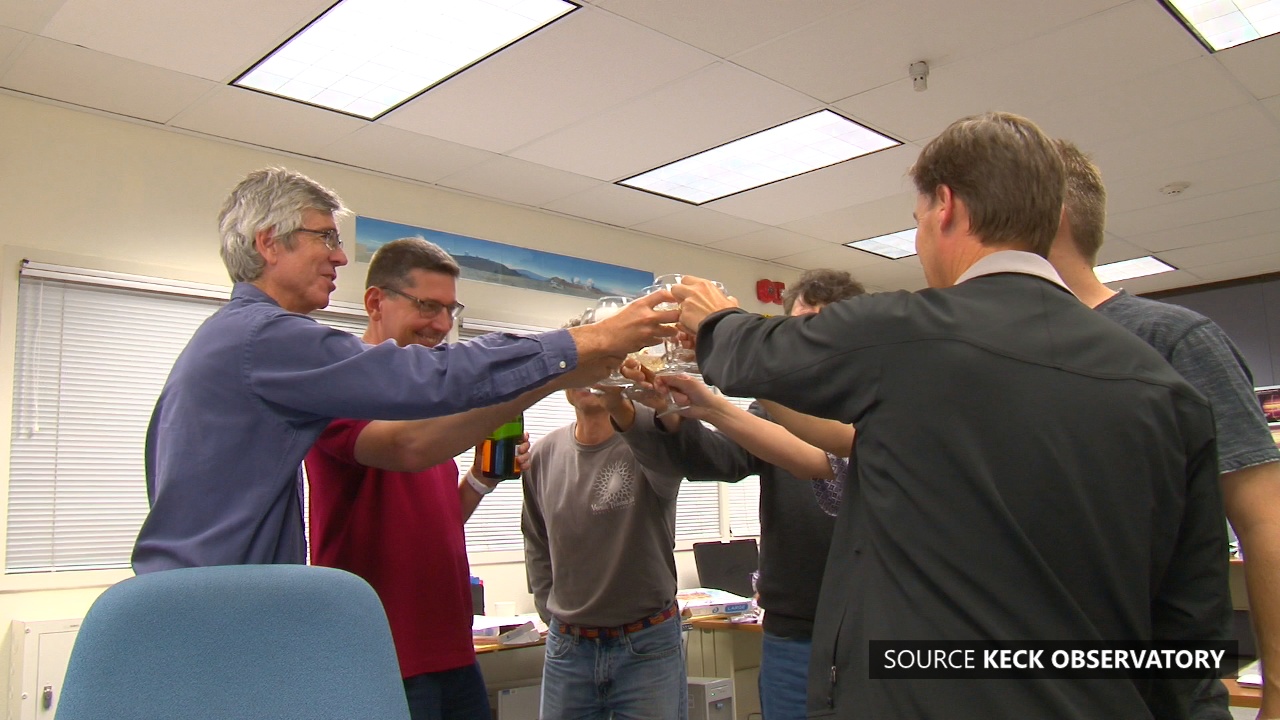 VIDEO: Keck Celebrates First Light With New Instrument