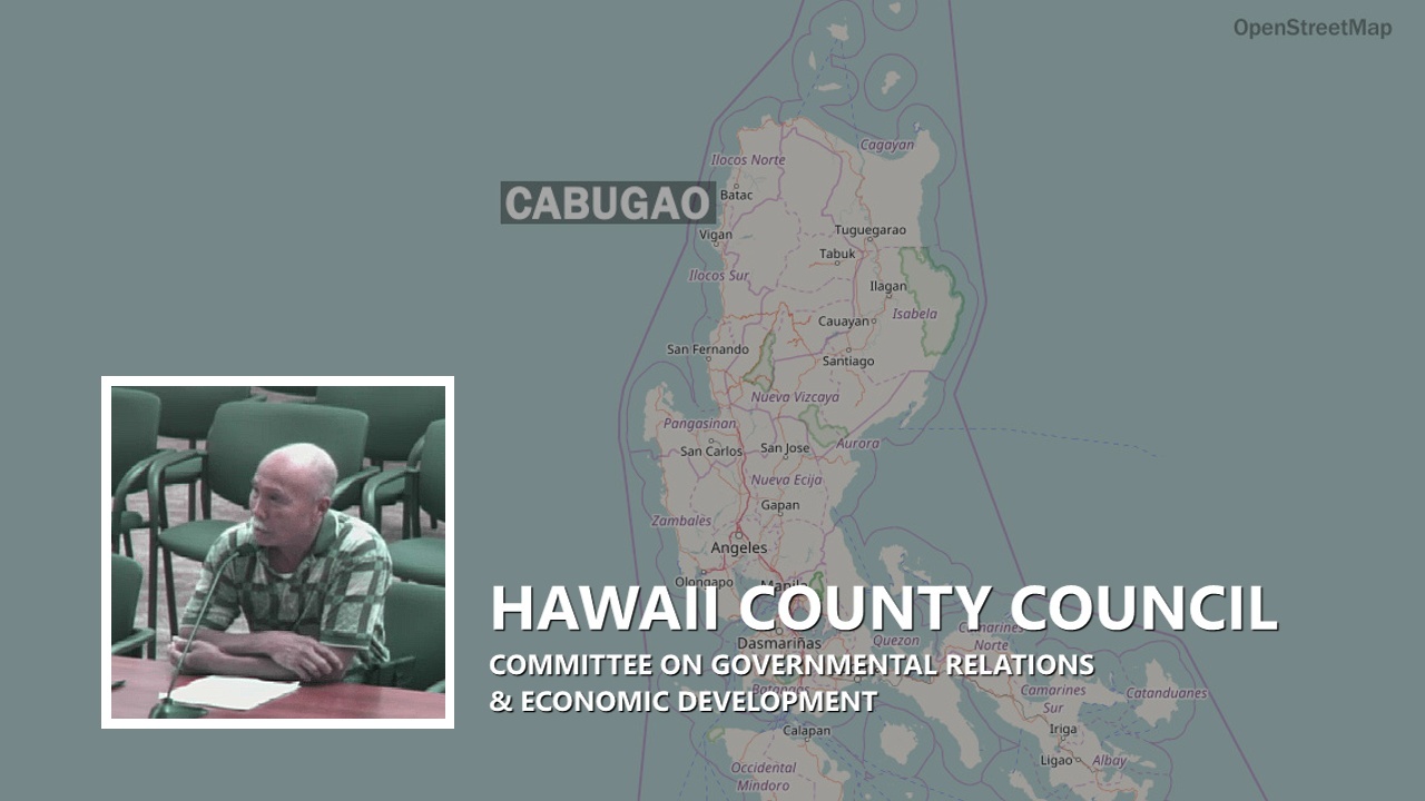 VIDEO: Hawaii County Establishing Sister City With Cabugao