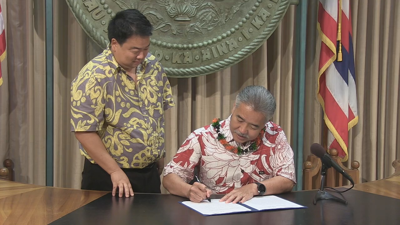 VIDEO: Hawaii Bill Signed To Keep Federal Flood Protection – Big Island ...