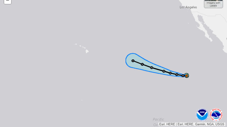 Fernanda Becomes A Major Hurricane