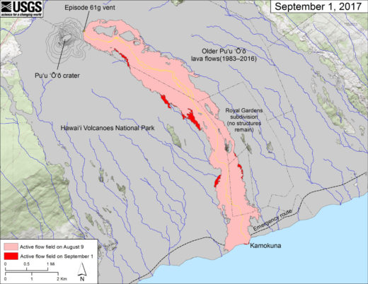 New USGS Map Locates Lava Breakouts On Flow Field – Big Island Video News