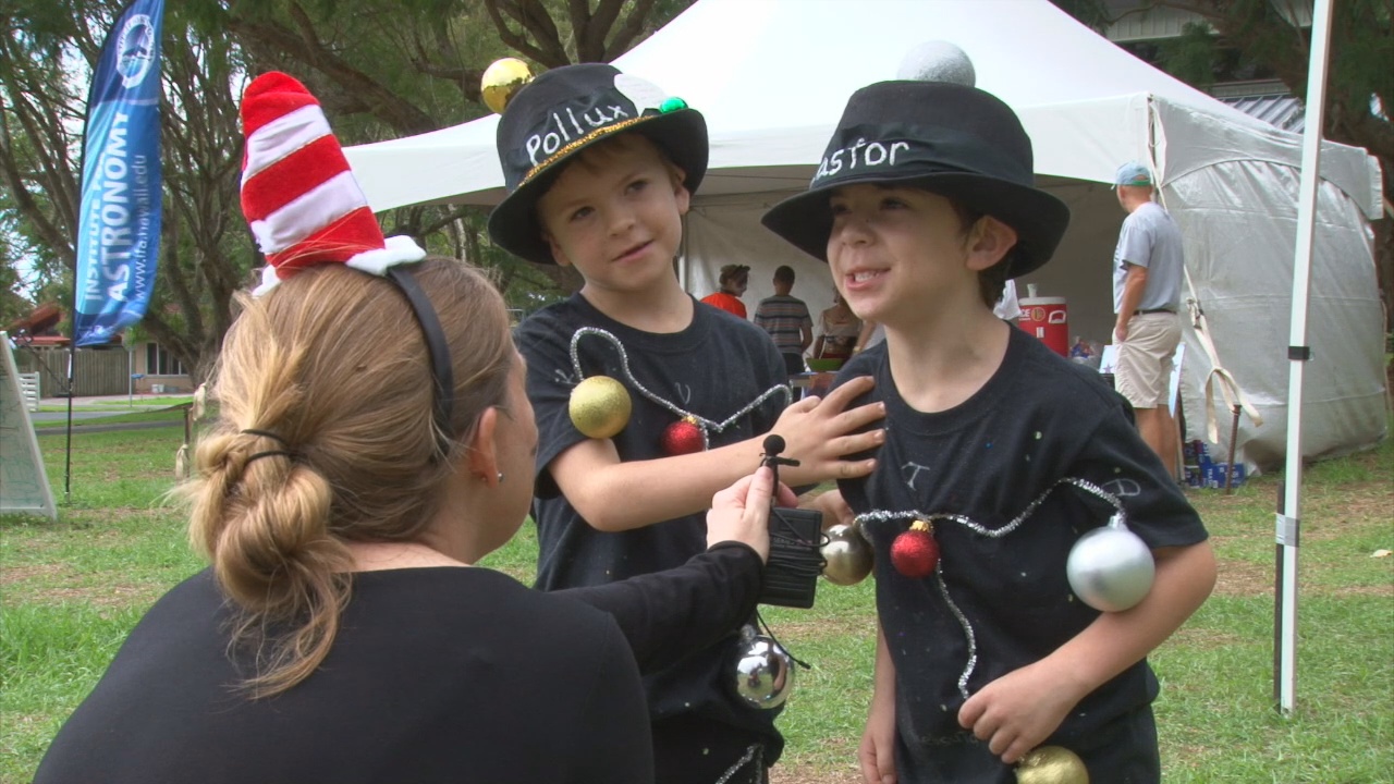 VIDEO REPORT: Solar System Walk Held In Waimea