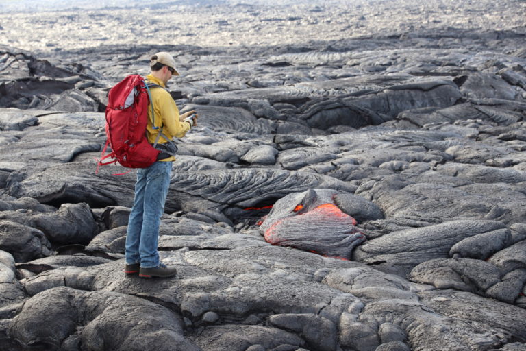 Lava Update: Inactive, Then Active, Kamokuna Ocean Entry