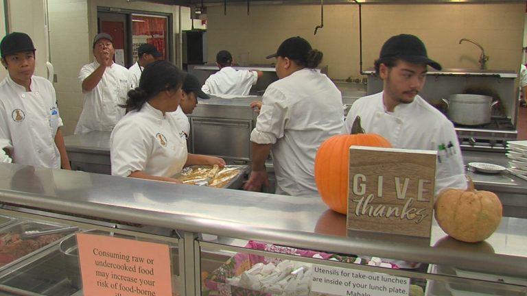 VIDEO: Thanksgiving Feast Prepared By HCC Culinary Students