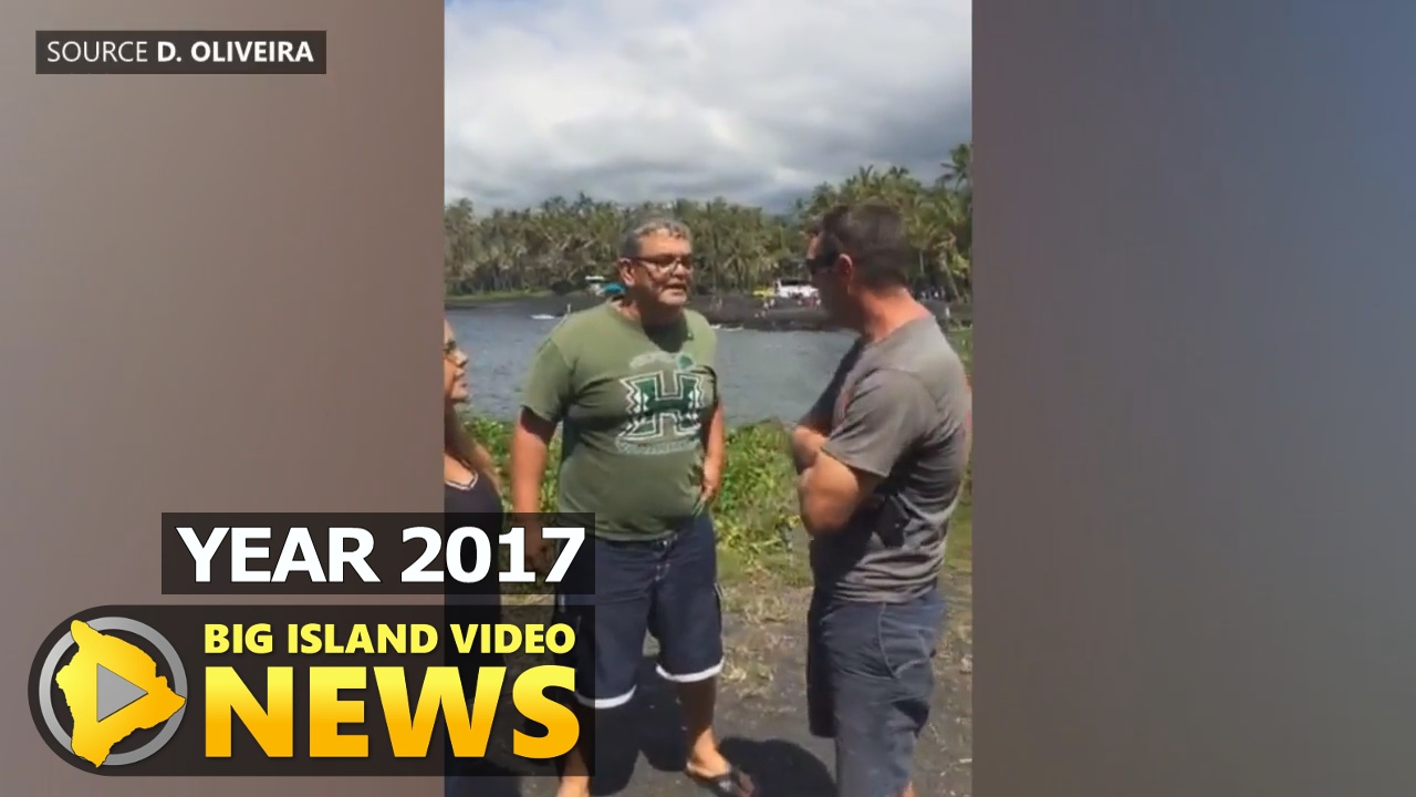 YEAR 2017: Punalu’u Confrontation