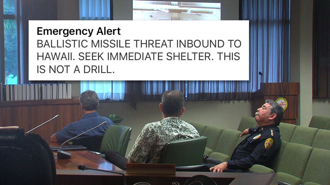 VIDEO: Hawaii False Missile Alert Discussed By Council