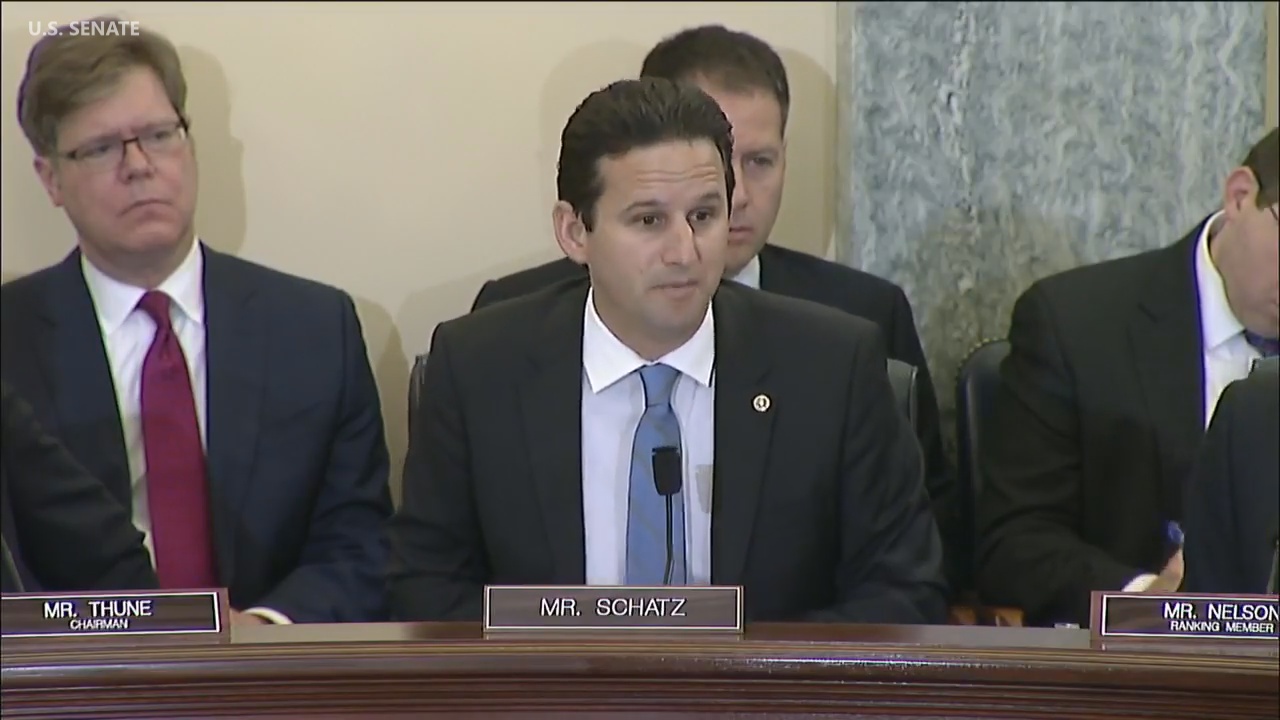 VIDEO: Sen Schatz Says Feds, Not States, Should Handle Missile Alerts