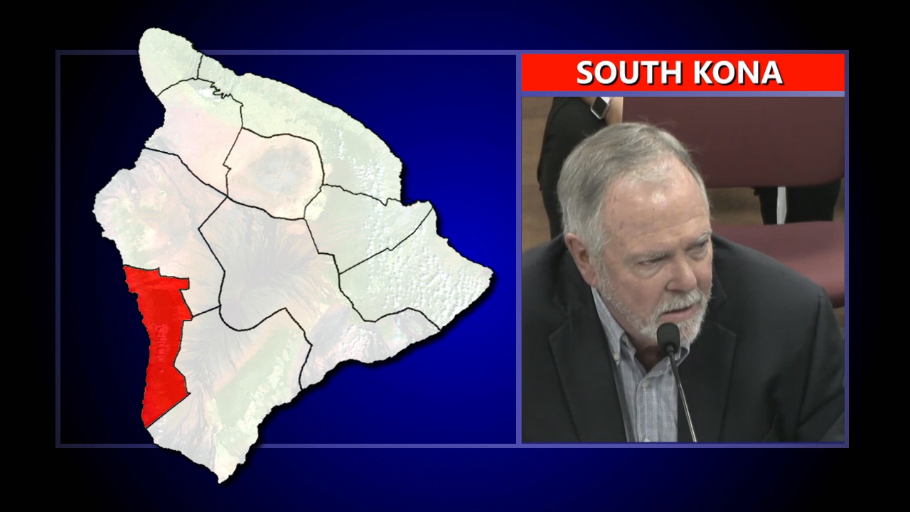 VIDEO: Lawmaker Turned Testifier Creagan On Kona Hospital Bill