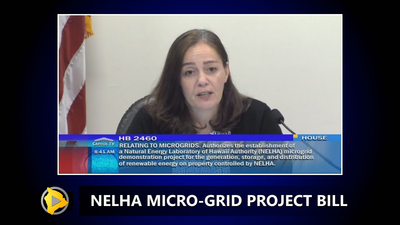 VIDEO: NELHA Considered For Microgrid Project
