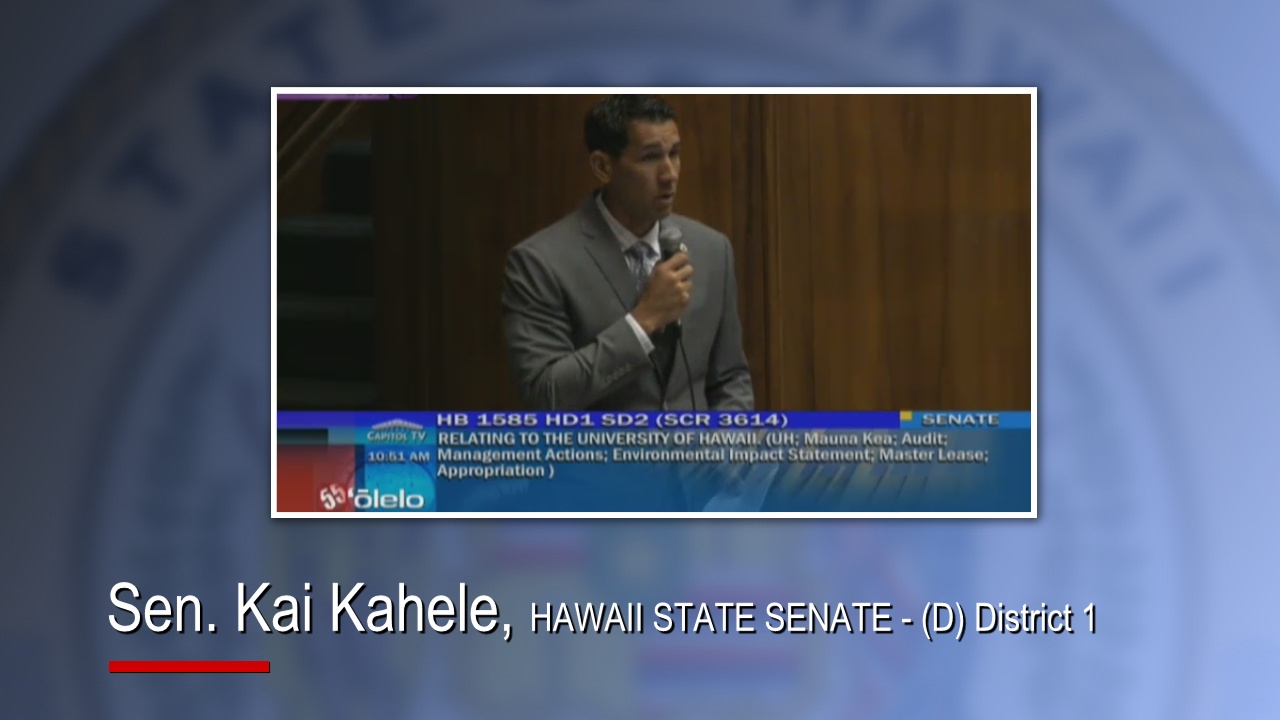 Video Mauna Kea Related Bills Amended Before Third Reading