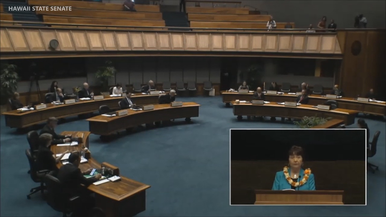 Video Senate Passes Mauna Kea Bills After Floor Debate