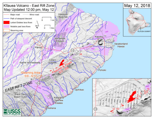 Afternoon Eruption Update – New Fissure, Lower Puna Vacation Rentals Pau