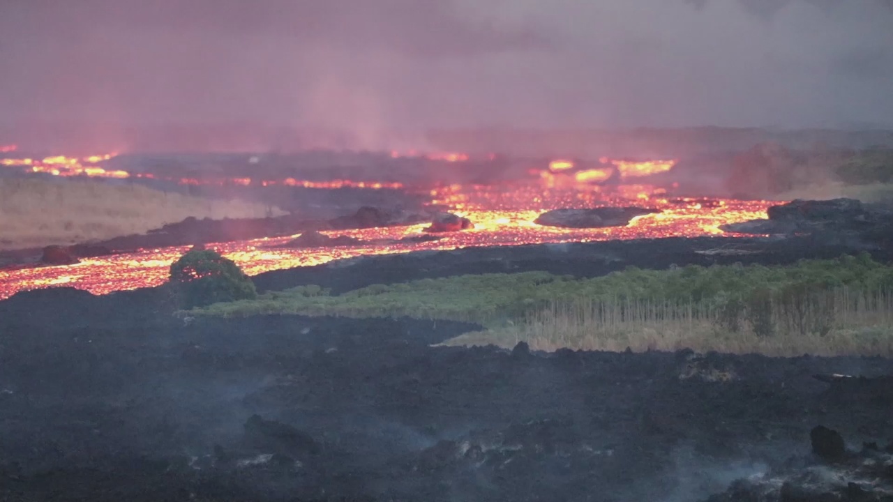 VIDEO: 2 pm Eruption Update – Ocean Entry Plume Impacting Puna Weather