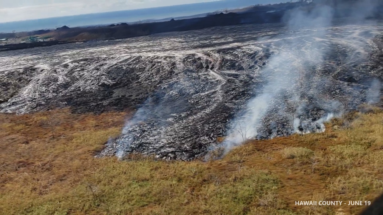 VIDEO: Fast Lava Channel, Short-Lived Spillovers