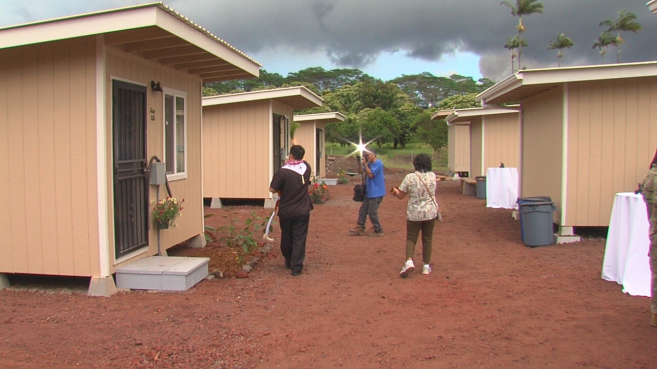 VIDEO: 20 Micro-housing Units Completed For Eruption Evacuees