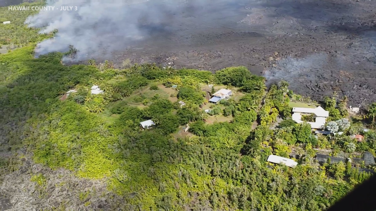 VIDEO: Eruption Update – Lava Active Near Four Corners, Kapoho