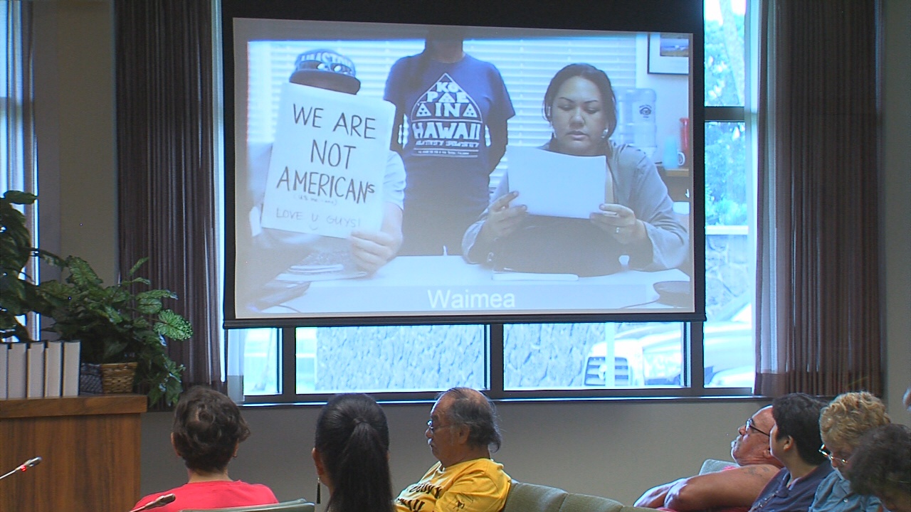 VIDEO: Hawaiian Kingdom Supporters Tell Council “Cease & Desist”