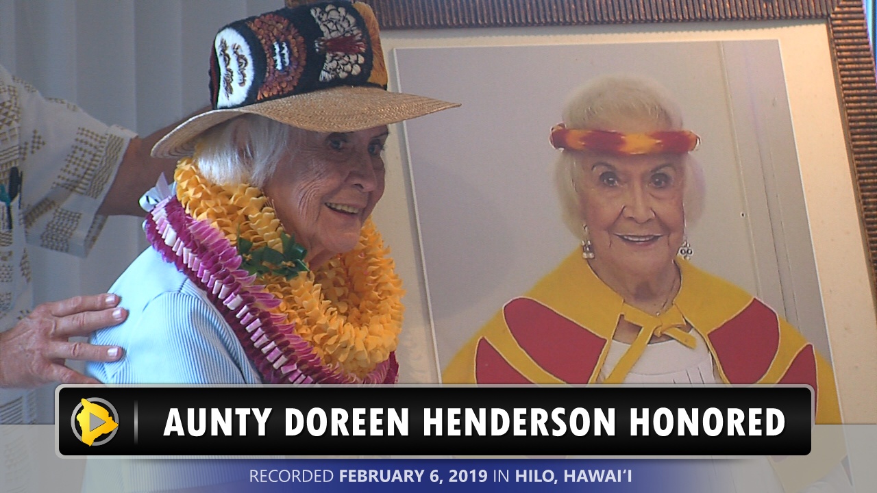 VIDEO: Kumu Lei Hulu Doreen Henderson Honored