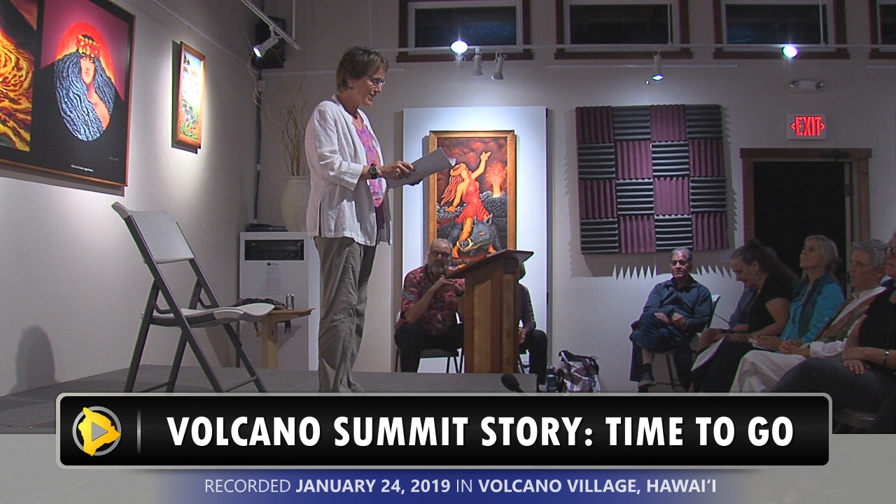 VIDEO: Volcano Stories – Tina Neal “Time To Go”
