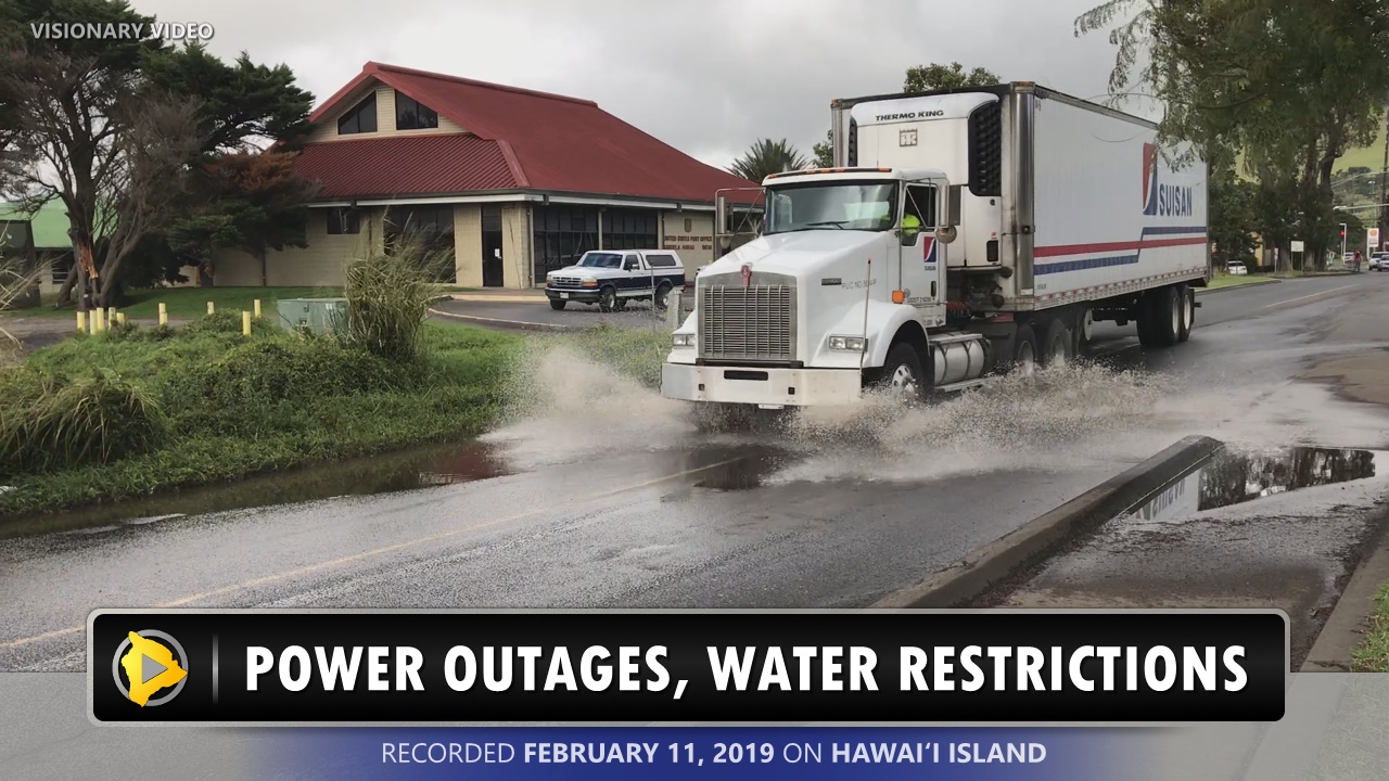 VIDEO: Power Outages, Water Restrictions After Storm