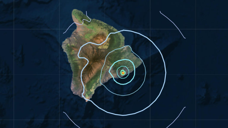 Magnitude 4.2 Earthquake Shakes Hawaii Rift Zone