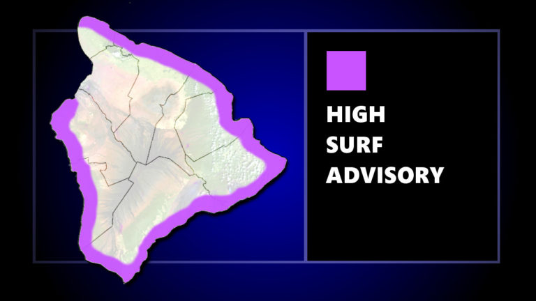High Surf Advisory In Effect For South-Facing Shores