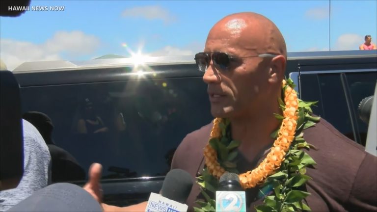 VIDEO: “The Rock” Makes Surprise Visit To Mauna Kea