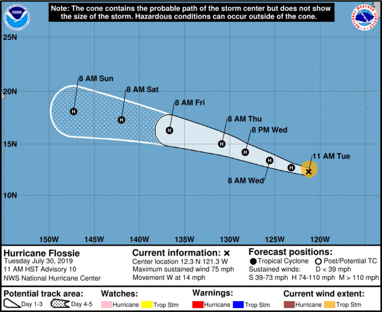11 am: Hawaii Says Be Prepared As Flossie Becomes Hurricane, Erick ...