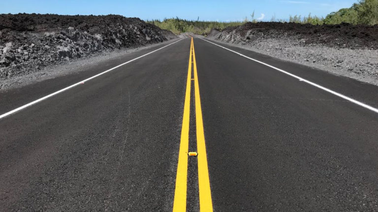 New Highway 132, Built Over 2018 Lava, Opens Wednesday