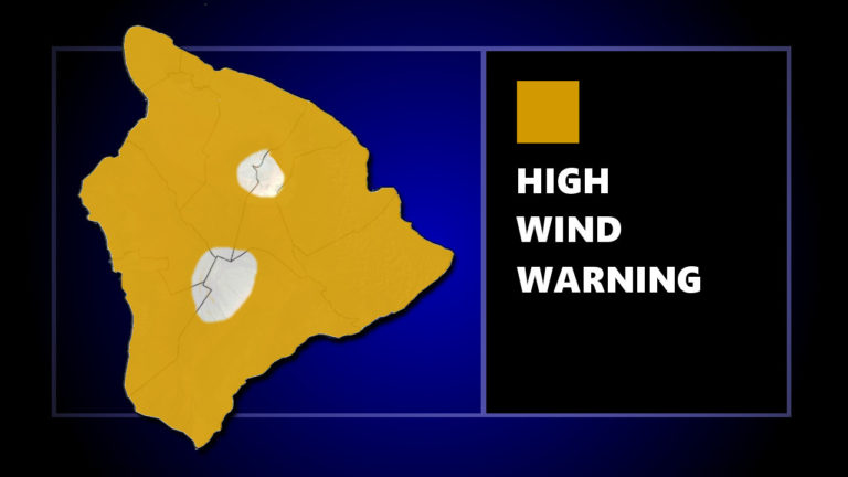 High Wind Warning Issued For Hawaiʻi Island – Big Island Video News