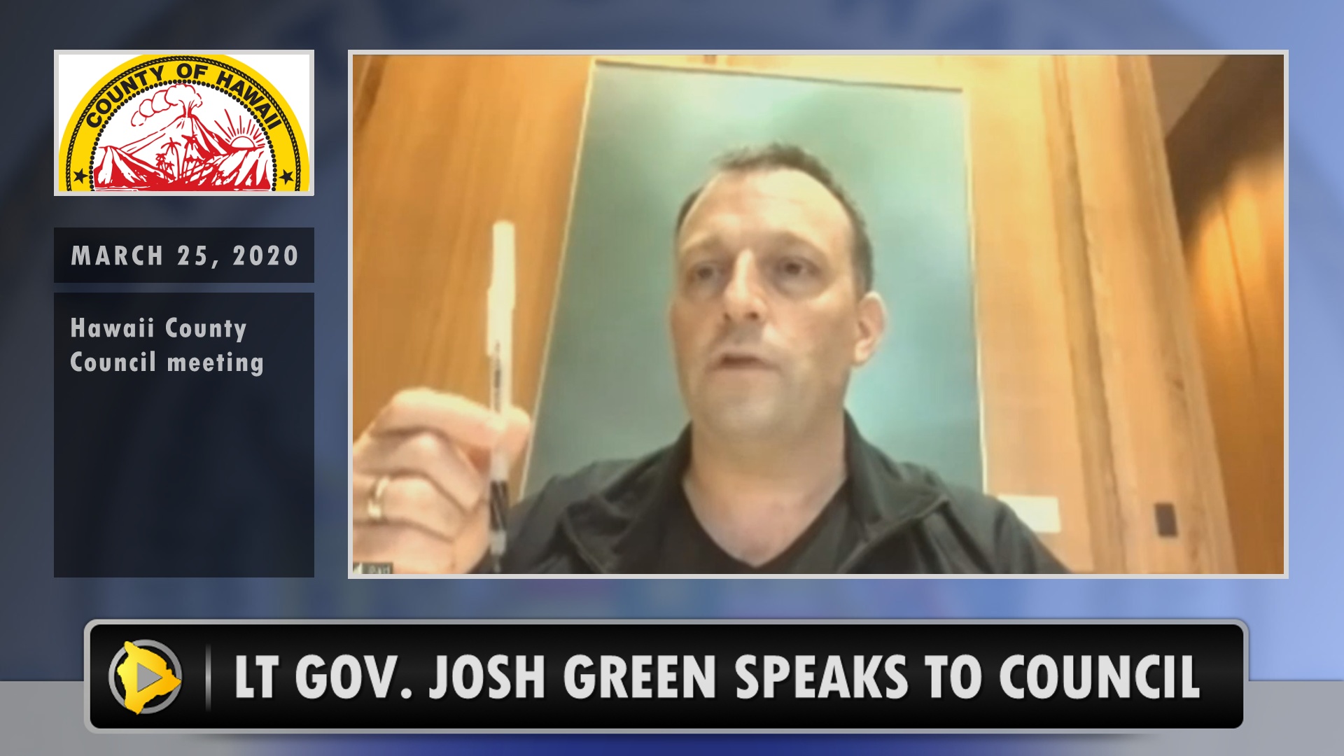 VIDEO: Lt Gov Green Gets Into The Nitty Gritty On COVID-19 Readiness