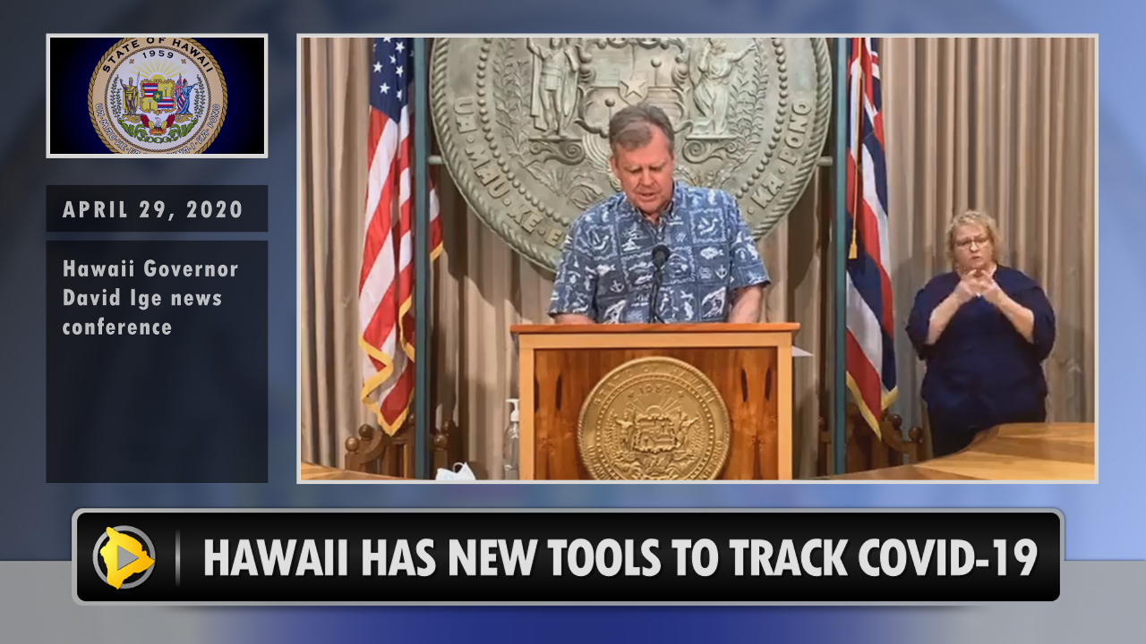 VIDEO: Hawaii Plans For Testing, Tracing In COVID-19 Recovery Phase