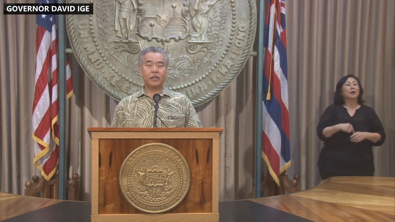 VIDEO: Update From Hawaiʻi Governor David Ige