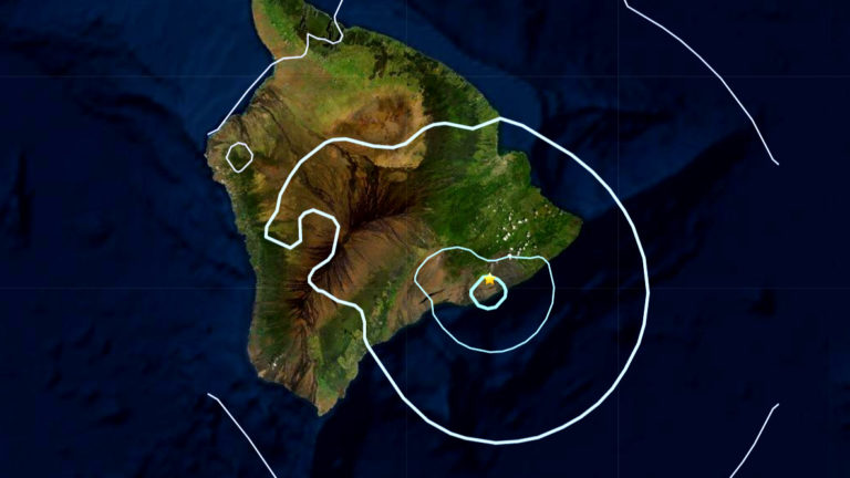 Another Earthquake Over Magnitude 4 Rumbles On Hawaiʻi
