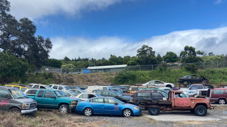 58 Junk Vehicles Removed From Hawaiian Ocean View Estates