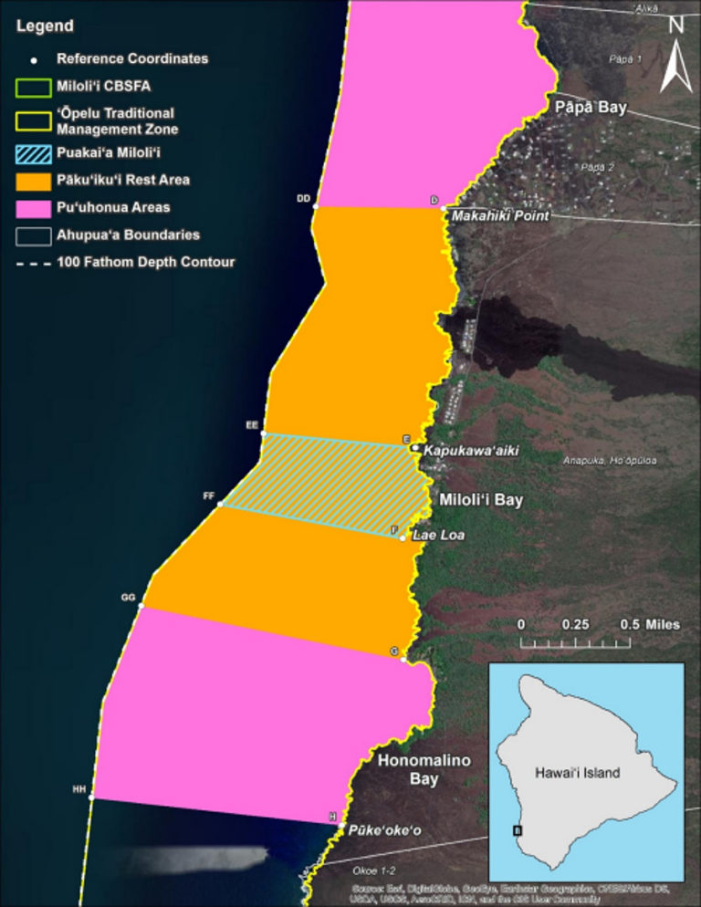 Miloliʻi Community-Based Subsistence Fishing Rules Move Forward