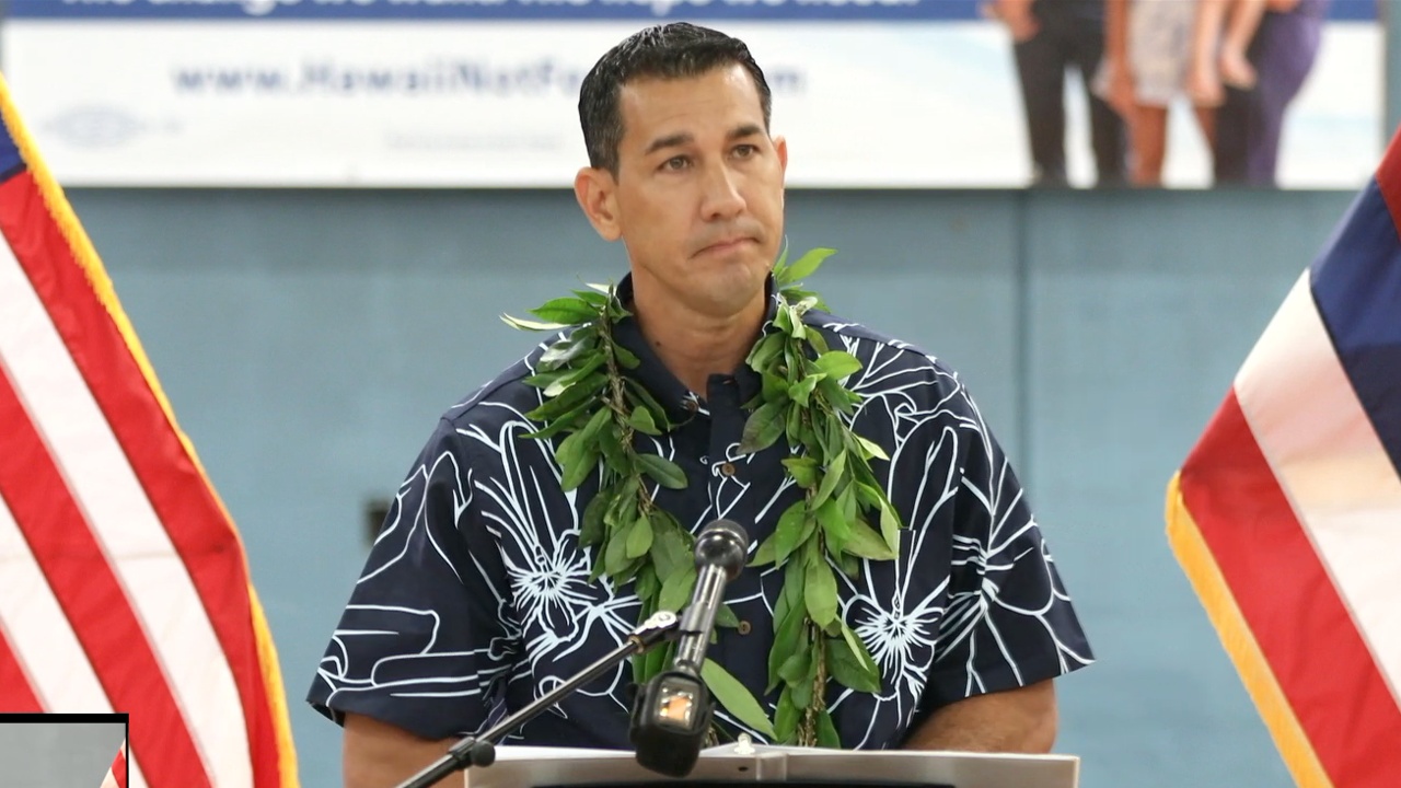 VIDEO: Congressman Kahele Announces Run For Governor