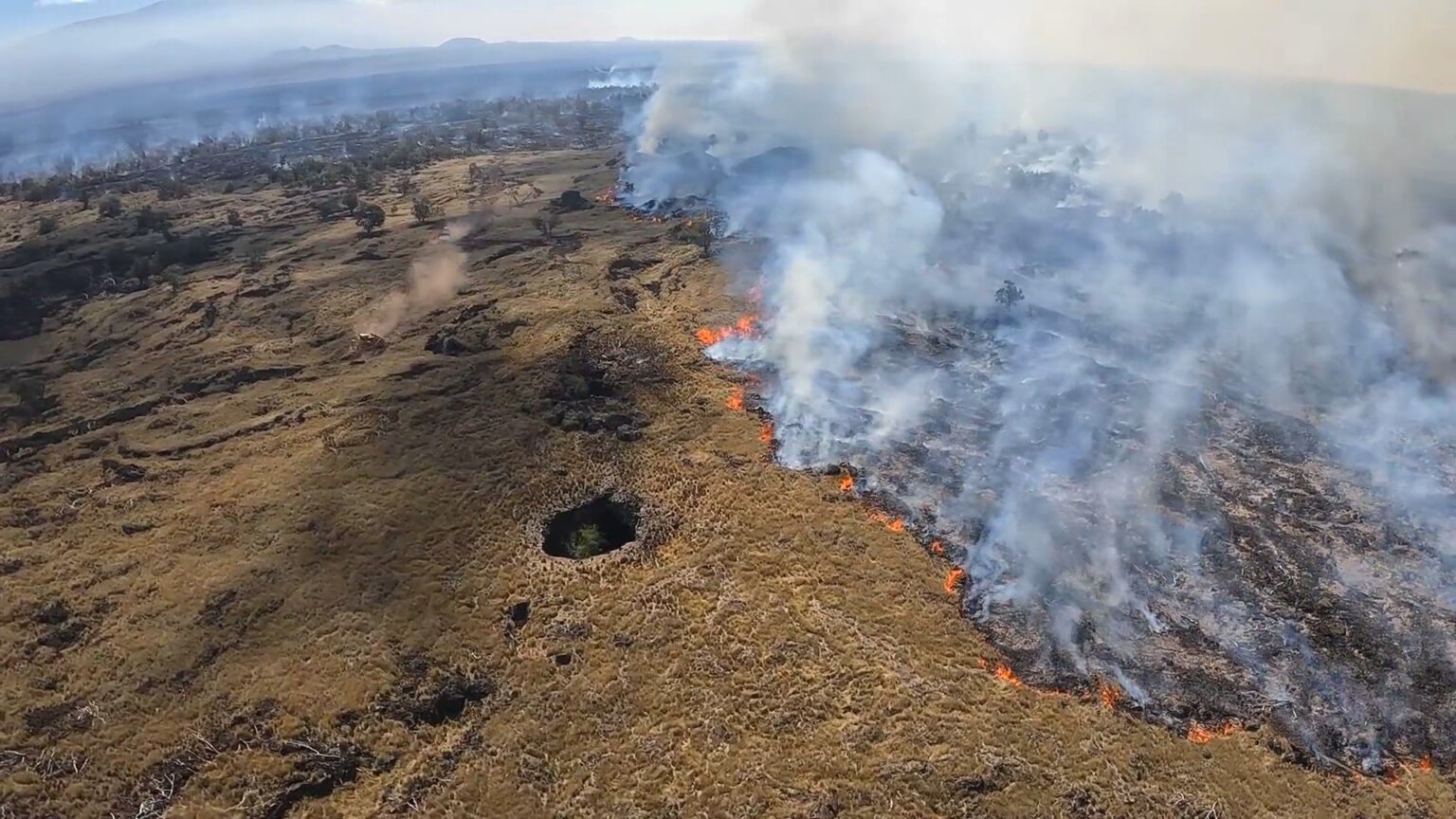 Hawaiʻi Island Fire About 50% Contained