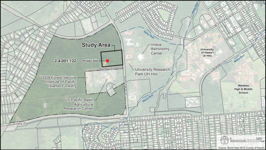USGS Hilo Research Facility Plans Detailed