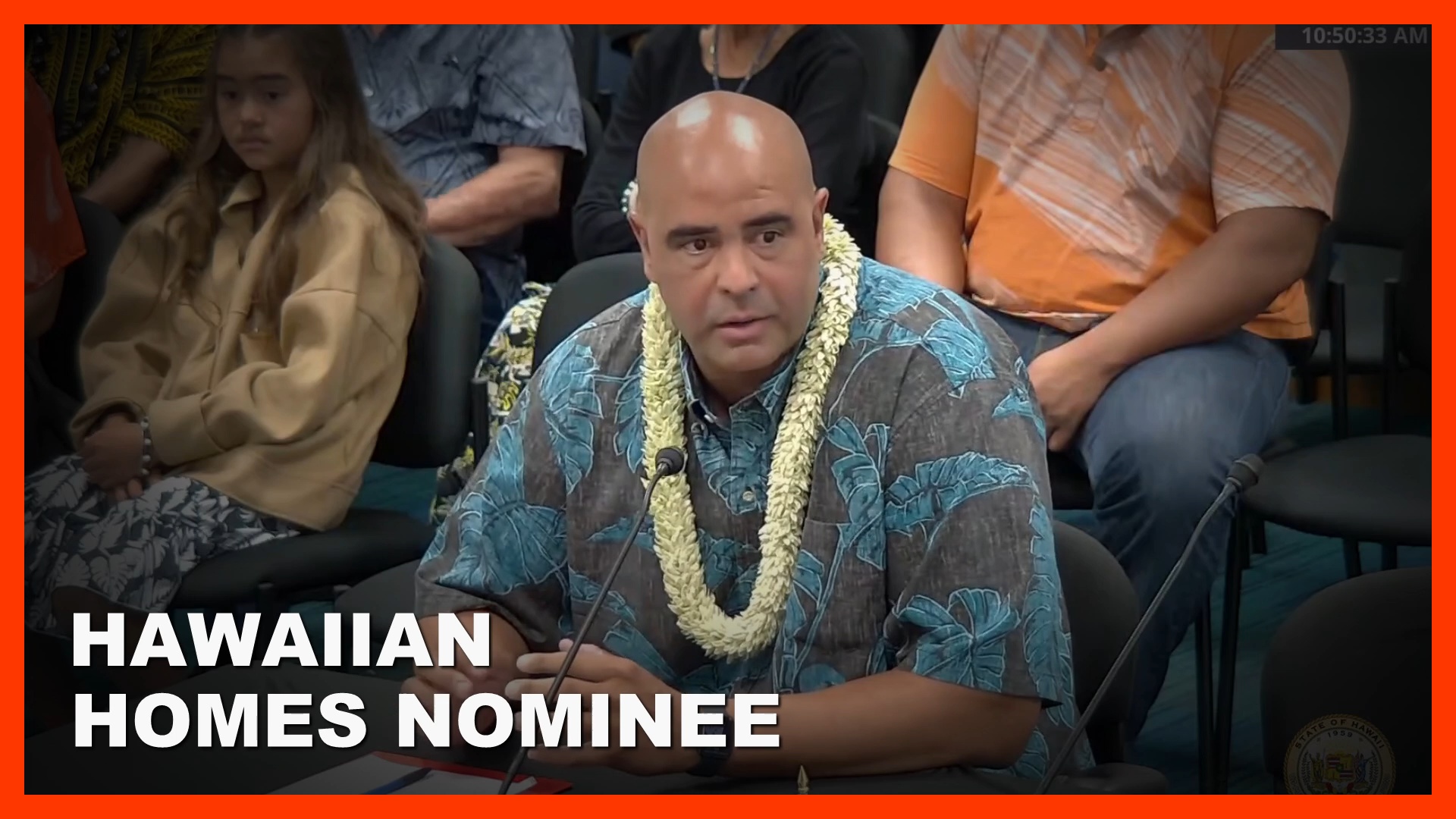 VIDEO: Hawaiian Homes Nominee For West Hawaiʻi Gets A Hearing