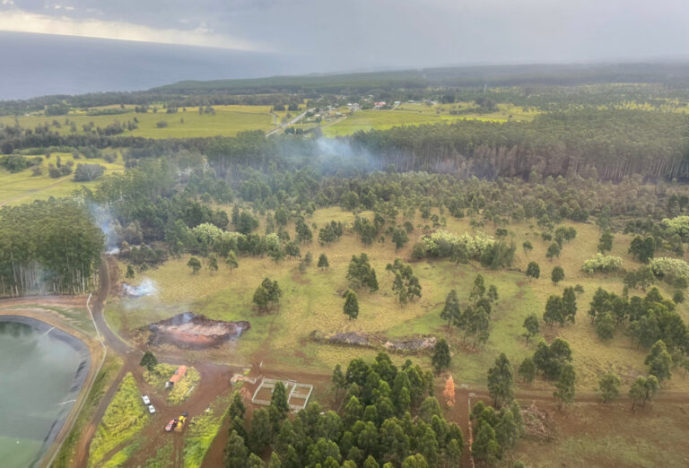 Paʻauilo Brush Fire Burns 150 Acres, Closes Transfer Station