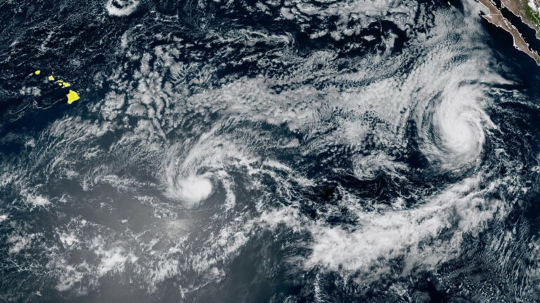 Major Hurricane Fernanda, Tropical Storm Greg Churning In Pacific