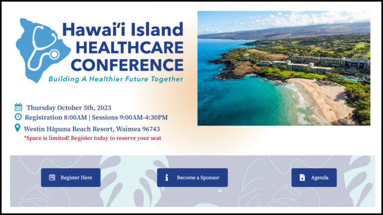 Hawaiʻi Island Healthcare Conference Set For October 5th