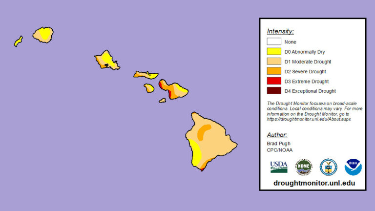 Drought Conditions On Hawaiʻi Island Prompt Water Supply Message – Big ...