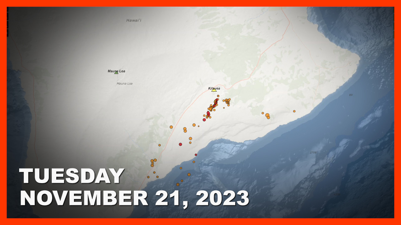 Big Island Video News Late Edition for Tuesday – November 21st, 2023