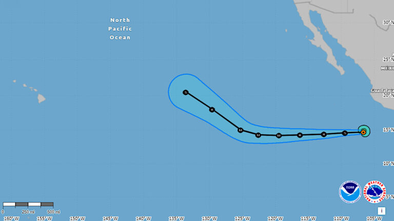 Tropical Storm Kristy Forms In Eastern Pacific